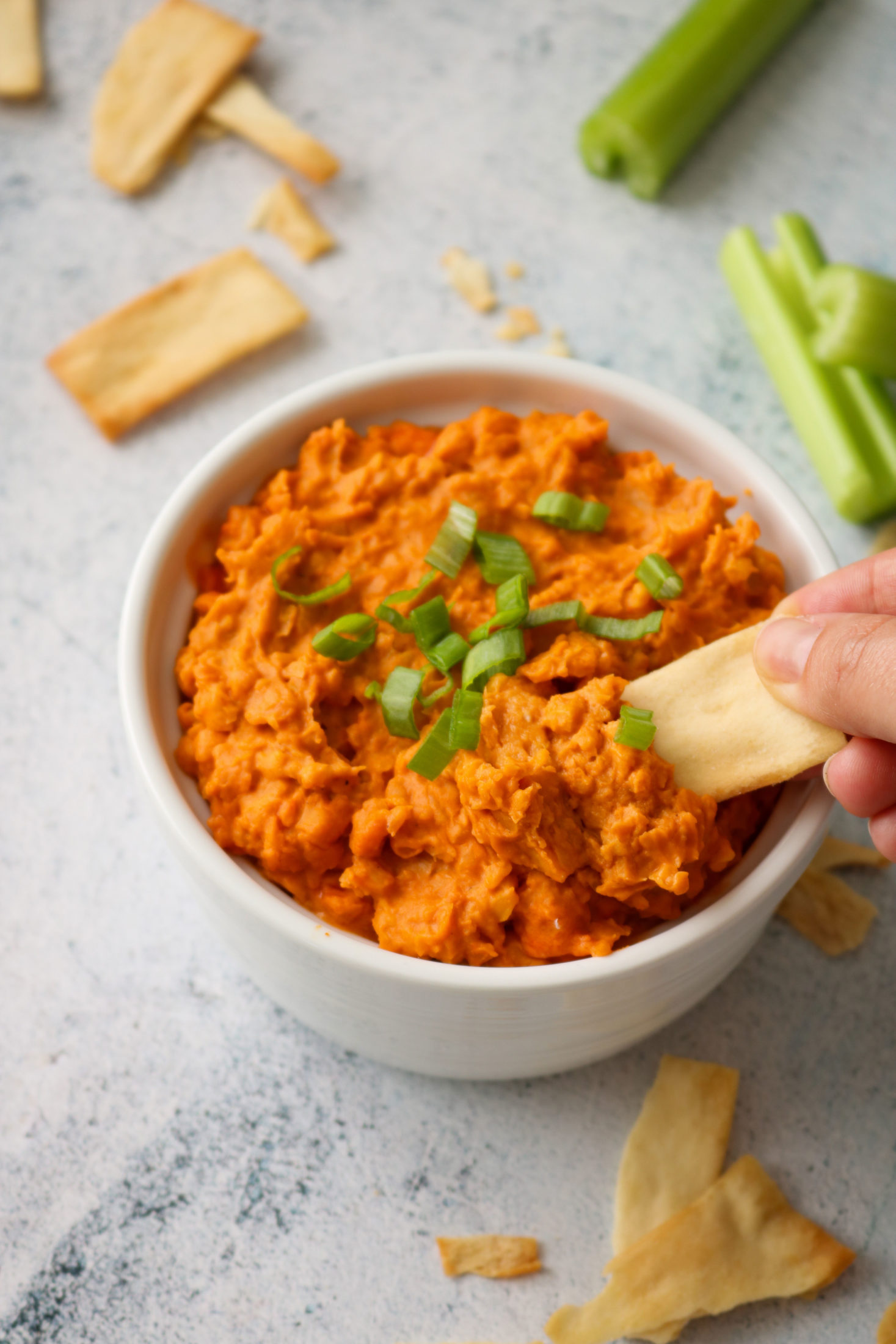 Vegan Buffalo Chickpea Dip Recipe ️🌱| Plant Perks