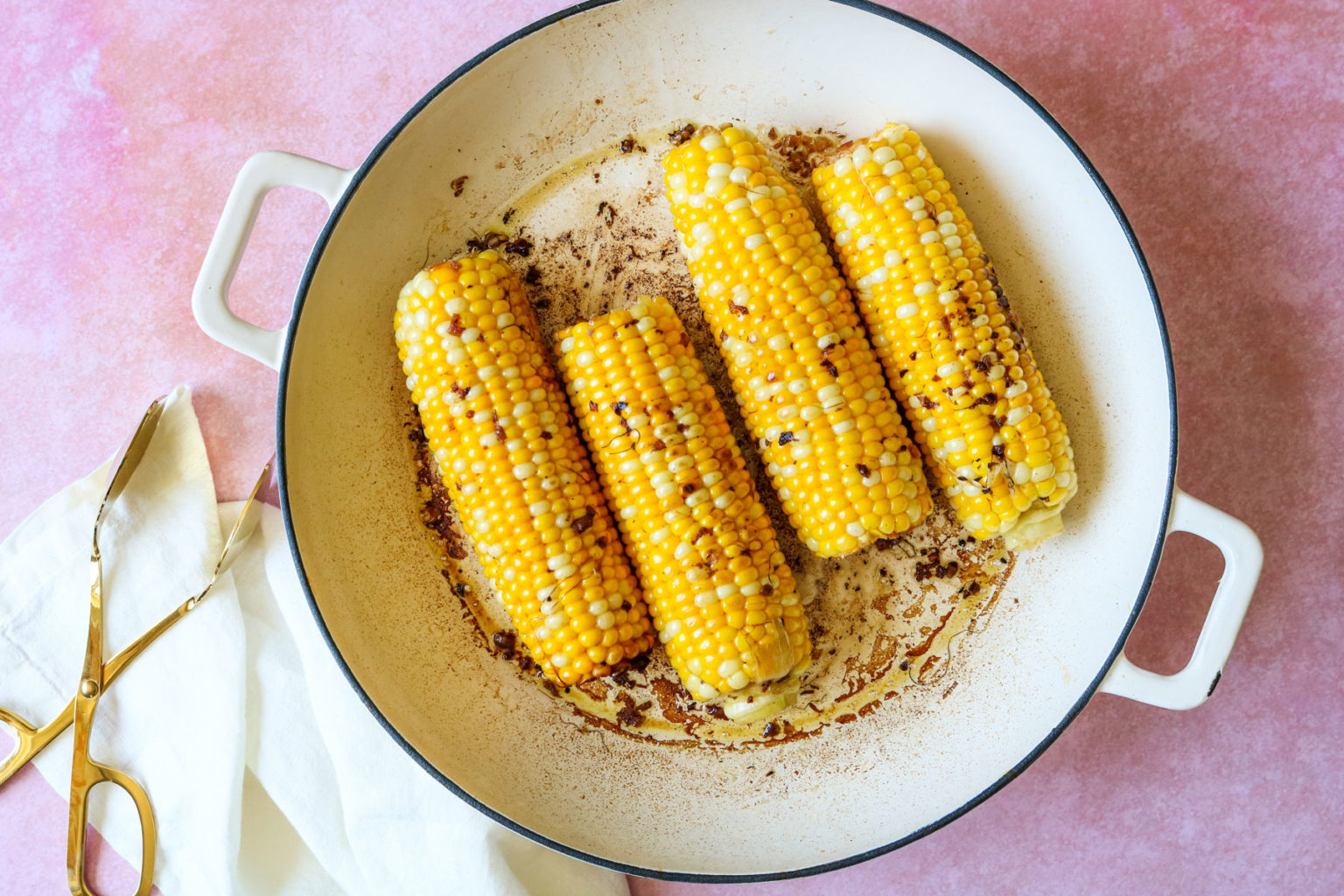 Garlic & Herb Skillet Corn Recipe ️🌱| Plant Perks