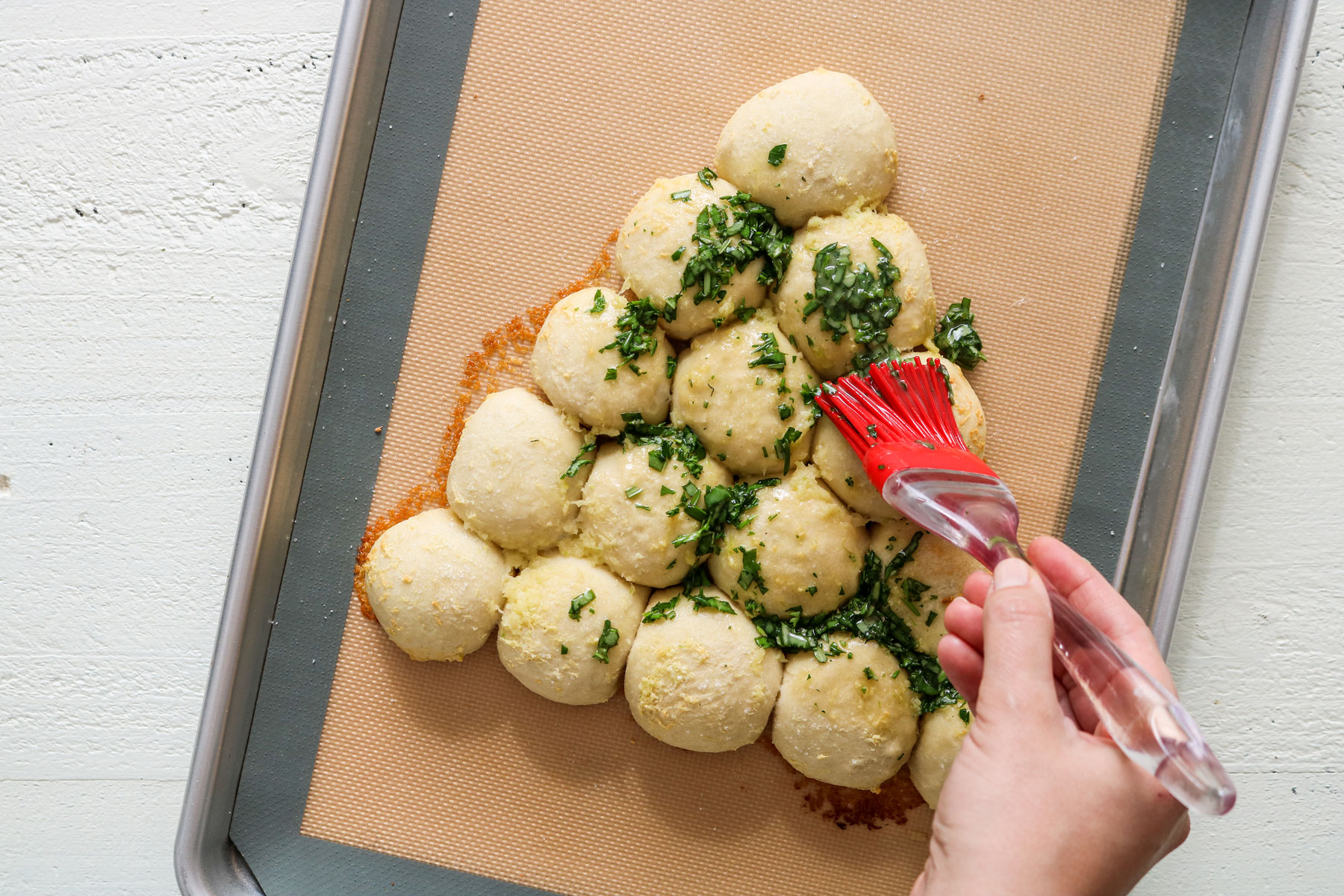 Garlic & Herb Vegan Christmas Tree Bread Recipe ️🌱| Plant Perks